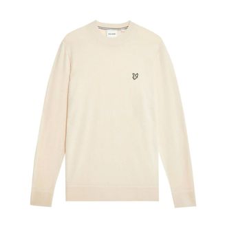 Lyle & Scott Homme, Sweatshirts et sweats &agrave; capuche, Beige, Taille: 2XL Pull &Eacute;l&eacute;gant