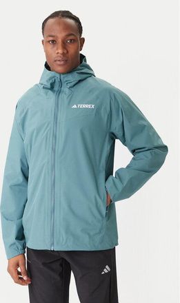 adidas Regenjacke Terrex Multi 2L RAIN.RDY JL9774 Gr&uuml;n Regular Fit