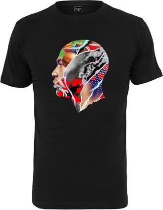Mister Tee Shirt Legend Head pour Homme, 100% Coton, Noir, Taille