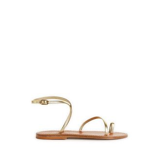 K.Jacques Sandales plates en cuir