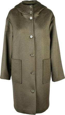 Pennyblack Femme, Manteaux, Vert, Taille: 34 FR Razza Giaccone