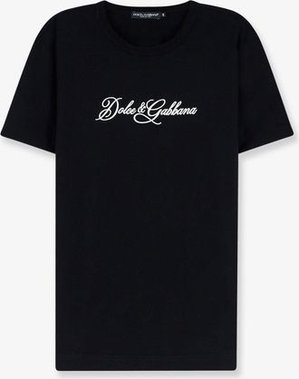 Dolce & Gabbana Cotton t-shirt with Logo - DOLCE & GABBANA - gender_Man