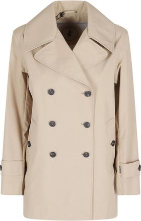 Save The Duck Femme, Vestes, Brun, Taille: 46 FR Sofi Trench coat