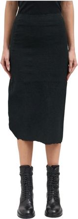 Marc Le Bihan Femme, Jupes, Noir, Taille: 42 FR Gonna Ballon Stretch