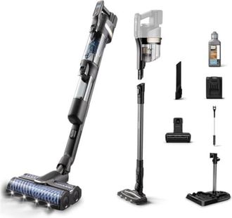 Philips AquaTrio 9000 Kabelloser Wasch- und Staubsauger - All-in-One Reiniger f&uuml;r Staub, Flecken, Fl&uuml;ssigkeiten und Tierbesitzer, Hochgeschwindigkeits-AquaSpi