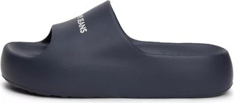 Tommy Hilfiger Tjw Chunky Flatform Slide PantolettenDamen, Dark Night Navy, 37/38 EU