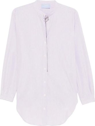 Seafarer Femme, Blouses et Chemises, Rose, Taille: 36 FR Chemise &agrave; Rayures &agrave; Col Rond