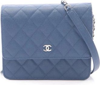 Chanel Pre-owned Sac bandouli&egrave;re vintage - Femme - Pre-owned - Bleu - Taille: ONE Size