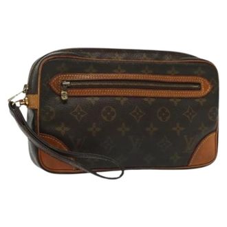 Louis Vuitton Pre-owned Canvas clutches - - Pre-owned - Damen - Braun - ONE SIZE