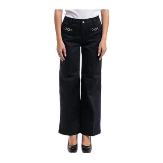 Liu Jo Flare Cropped Hose - - Trousers - Damen - Blau - W27