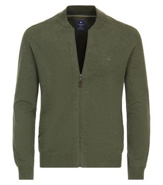 Redmond Regular Fit - Herren Strickjacke (Art.Nr.: 685), Gr&ouml;&szlig;e:4XL, Farbe:Gr&uuml;n (622)