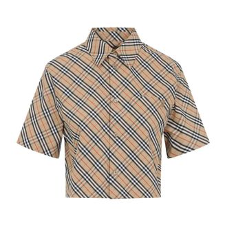 Burberry Damen, Blusen & Hemden, Beige, 2XSGr&ouml;&szlig;e