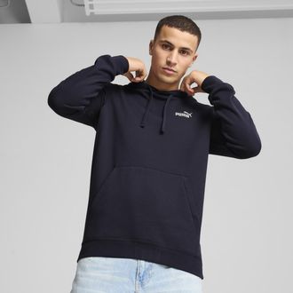 Puma Essentials Small No. 1 Logo Hoodie Herren, Kleidung, Blau, S