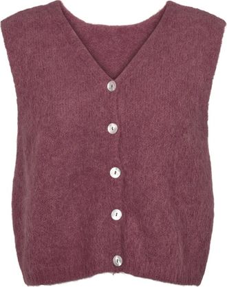 Americandreams Americandreams, Femme, Pulls, Rouge, Taille: 42 FR Telma Vest