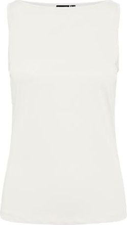 Pieces Débardeur Pcanora BC, Cloud Dancer, S Femme