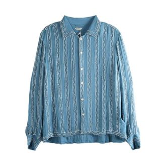 Bode Herren, Shirts, Blau, LGr&ouml;&szlig;e