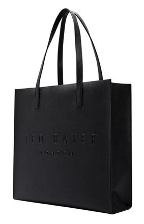 Ted Baker Schultertasche Soocon Crosshatch Icon Bag Black schwarz