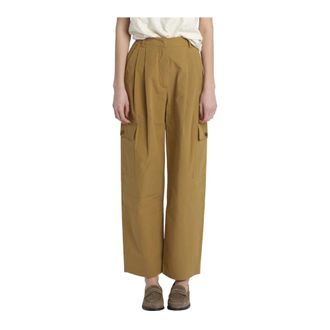 Attic and Barn Femme, Pantalons, Brun, Taille: 40 FR Pantalon Cargo Marron 100% Coton