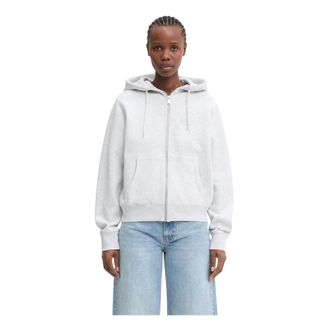 Anine Bing Casper Zip Up - Femme - Sweatshirts et sweats &agrave; capuche - Gris - Taille: 36 FR