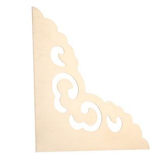 BESPORTBLE Vintage Eckenschutz aus Kupfer 20 X 20cm M&ouml;belecken Schutzbeschl&auml;ge mit Chinesischem Muster Dekorativer Kantenschutz f&uuml;r Schr&auml;nke und Kommoden