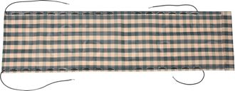 BESPORTBLE Ersatzbezug f&uuml;r Klapp Liegestuhl aus Gr&uuml;n Kariertem Canvas mit Befestigungsseil Strapazierf&auml;higer Outdoor Stoff f&uuml;r Garten und Terrassenstuhl