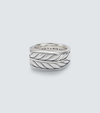 David Yurman Bague Chevron en argent sterling