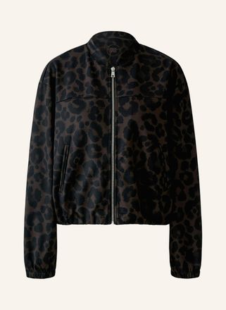 Oui Jerseyblouson braun