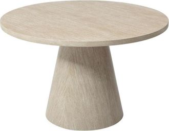 Pascal Morabito Table à manger 4 personnes en MDF - Effet travertin beige - LARIOZA de Pascal Morabito