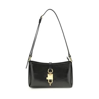 Dolce & Gabbana Femme, Sacs, Noir, Taille: ONE Size Lock Shoulder Bag
