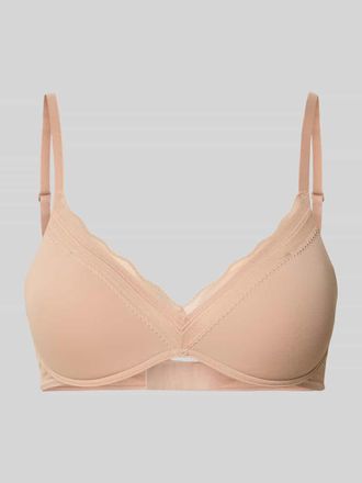 sloggi Slim Fit Push-Up BH mit Spitzenbesatz Modell Go Blush