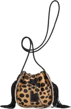 Forte_Forte Femme, Sacs, Beige, Taille: ONE Size Mon Sac Seau My Pepita