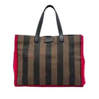 Fendi Pre-owned Vintage Canvas Tote Bag - - Pre-owned - Damen - Mehrfarbig - ONE SIZE