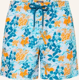 Vilebrequin Badeshorts Moorea blau