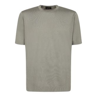 Dell'Oglio Homme, Tops, Vert, Taille: 3XL T-shirt classique