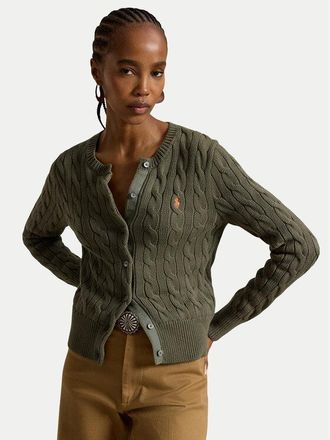 Polo Ralph Lauren Strickjacke 211971868512 Gr&uuml;n Regular Fit