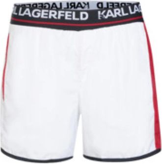 Karl Lagerfeld Herren, Bademode, Wei&szlig;, SGr&ouml;&szlig;e