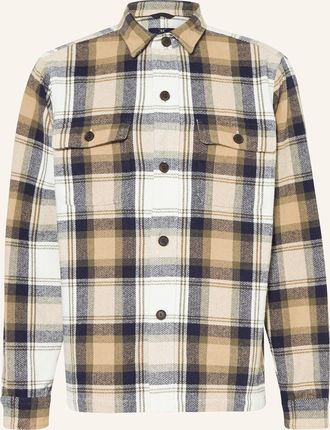 Strokesman's Strokesmans Flanell-Overshirt gruen
