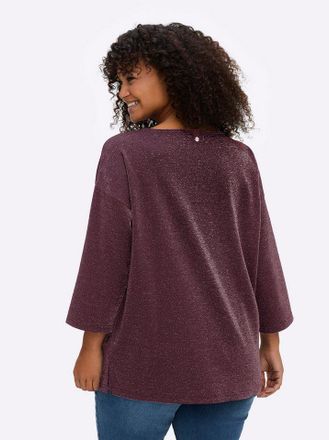 Sheego Sweater Sweatshirt 3/4-Arm