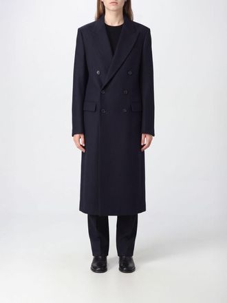 Dries Van Noten Langer zweireihiger Mantel aus reiner Wolle mit Relaxed Fit