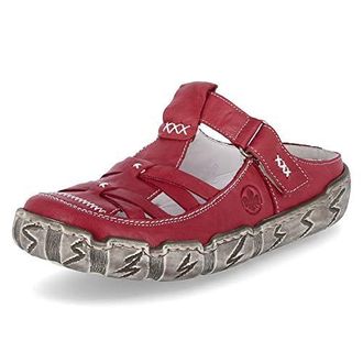 Rieker L0396-33, Sabots Femme, Rouge (Rosso 33), 41 EU