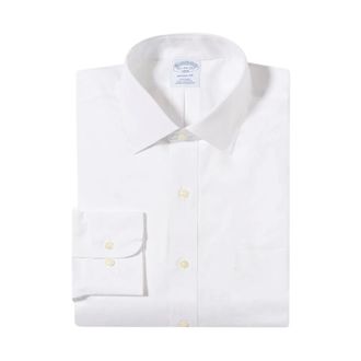 Brooks Brothers Herren, Shirts, Wei&szlig;, LGr&ouml;&szlig;e
