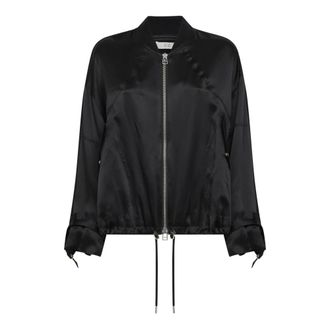 Co Femme, Vestes, Noir, Taille: 36 FR Nlsc Bomber Jacket
