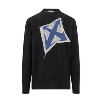 Off-white Herren, Strickwaren, Schwarzk, MGr&ouml;&szlig;e