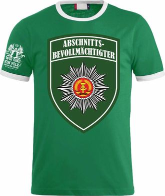 Spass Kostet Herren Tshirt DDR ABV Abschnittsbevollm&auml;chtigter vopo volkspolizei Motive Gr&ouml;&szlig;e S - 5XL