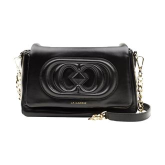 La Carrie Schwarze Ledertasche - - Bags - Damen - Schwarzk - ONE SIZE