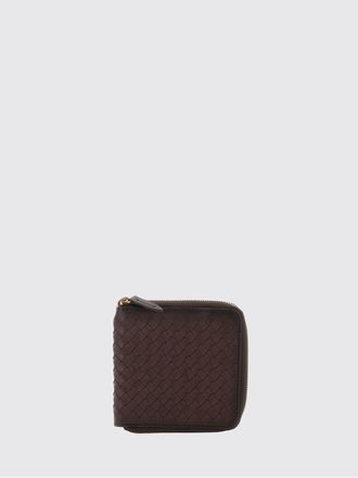 Dragon Diffusion Portefeuille bifold en cuir tress&eacute; avec fermeture zipp&eacute;e