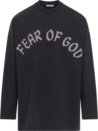 Fear of God Homme, Tops, Noir, Taille: L F OF G Long Sleeve Tee