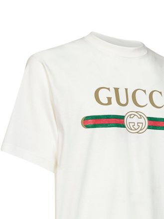 Gucci Web T-Shirt - White