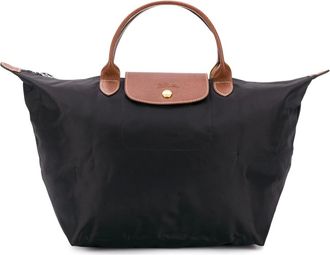 Longchamp Femme, Sacs, Noir, Taille: ONE Size Le Pliage Original M Handbag