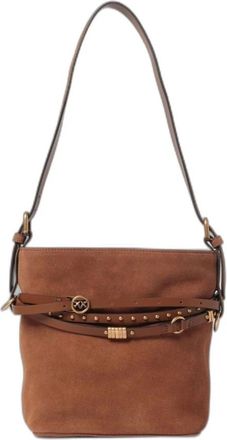 Pinko Pinko - Bucket Belt Mini - Femme - Sacs - Brun - Taille: ONE Size